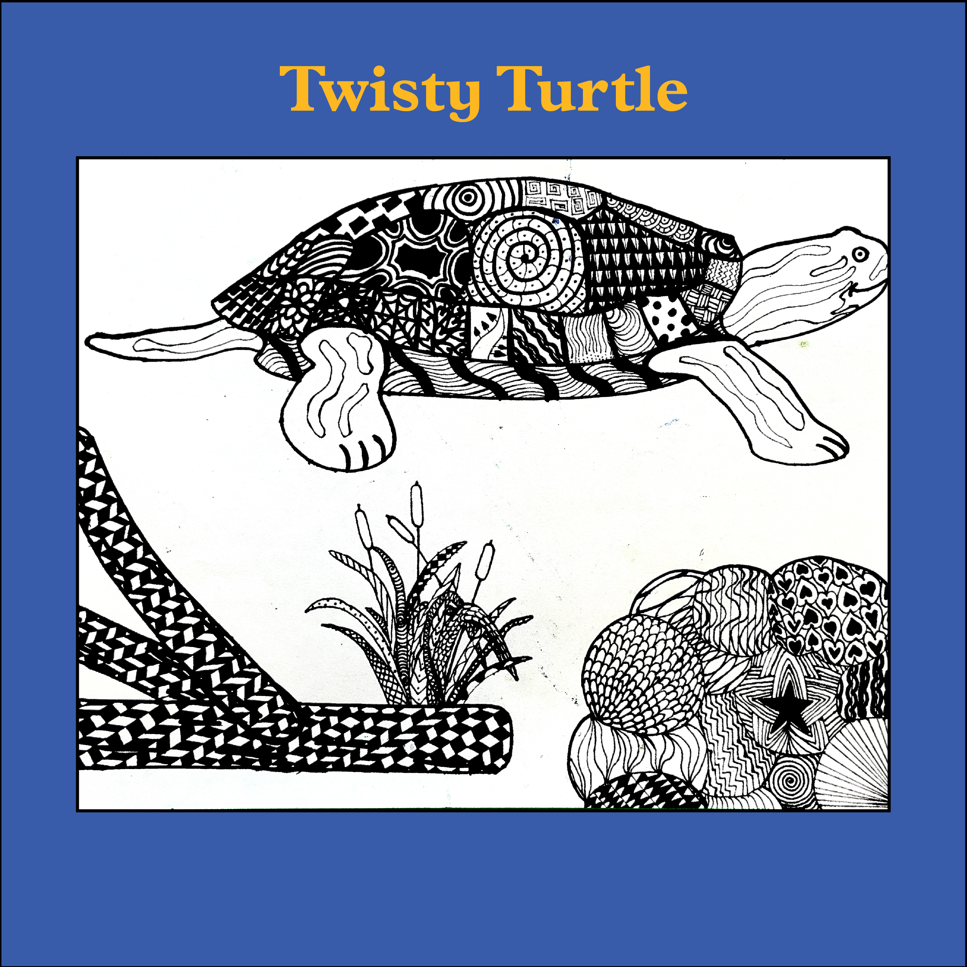 Freebie Zentangle Zoo - Tic Tac Toe Teacher